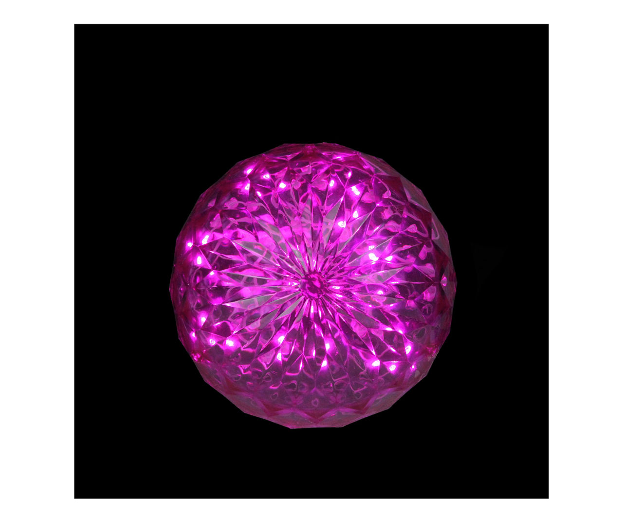 Northlight Pink Crystal Sphere LED Hanging Decor | Big Lots