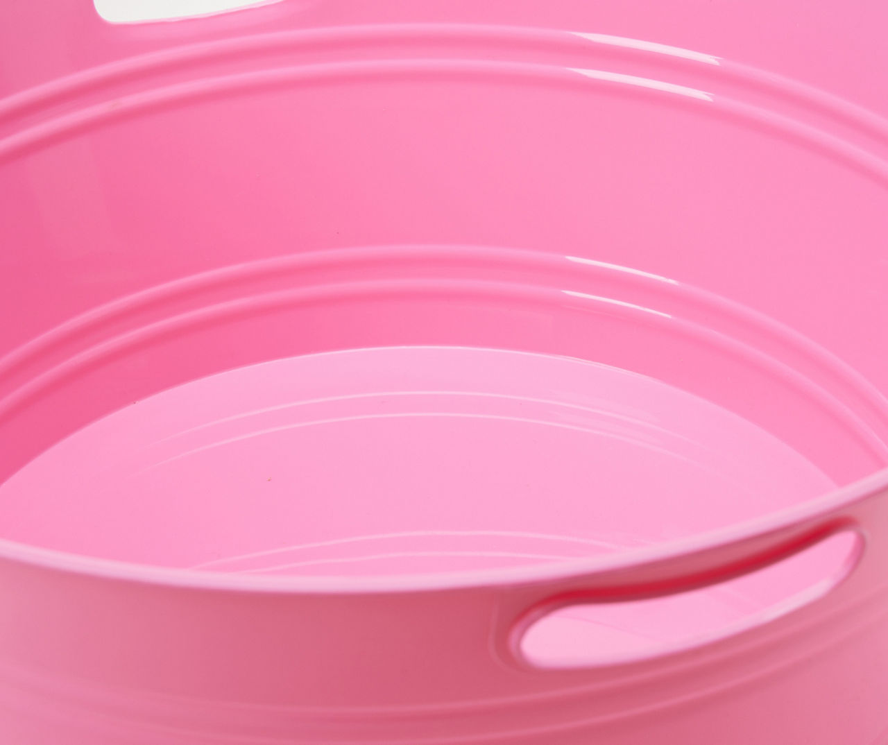 19.5" Pink Plastic Party Tub | Big Lots