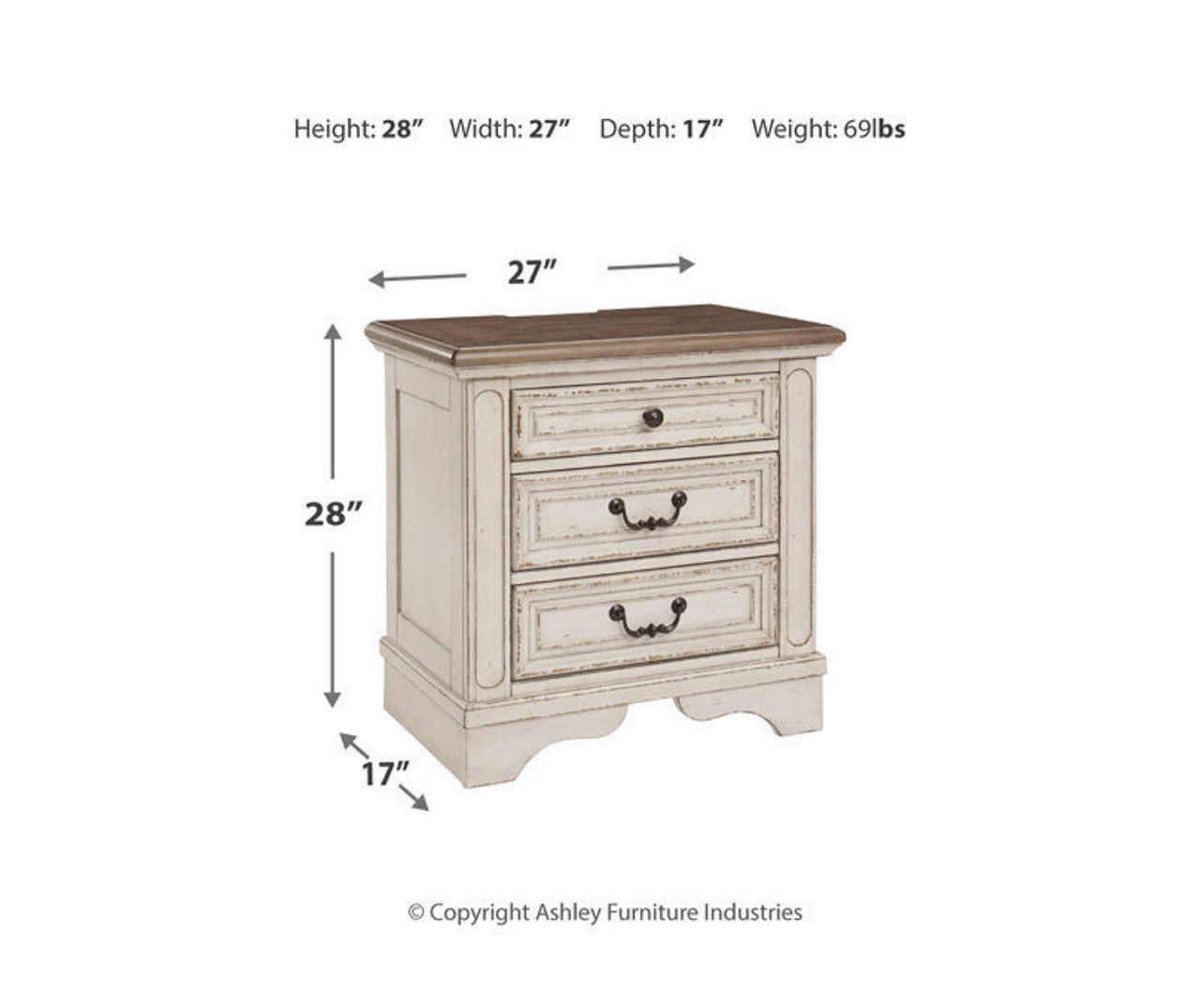 Realyn nightstand store