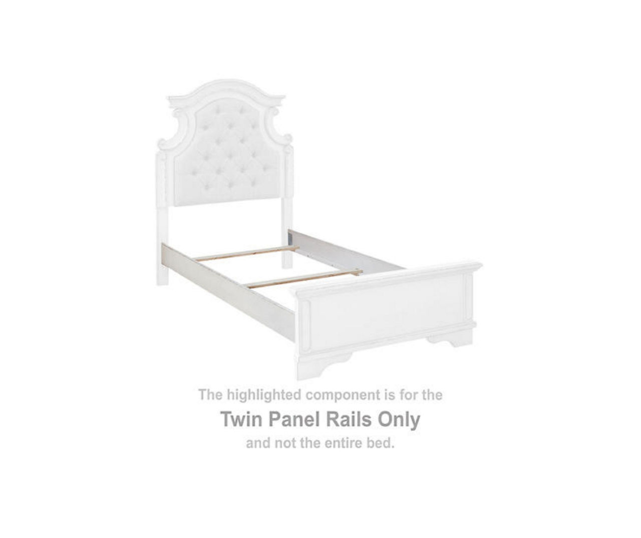 Signature Design By Ashley Realyn Twin Panel Rails | Big Lots