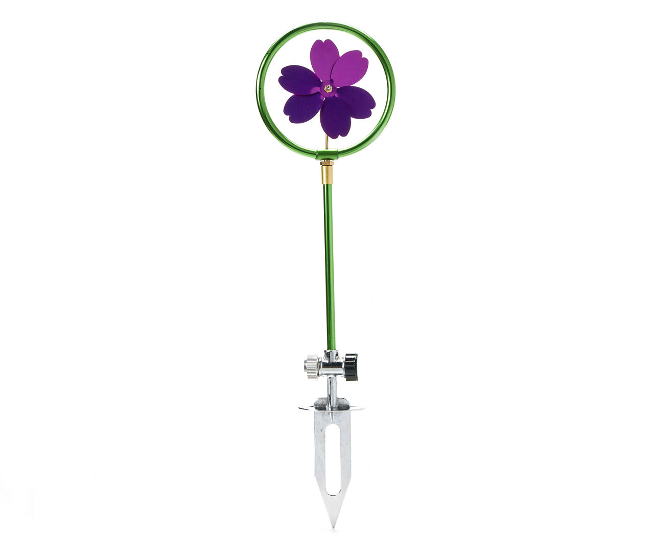22" Purple Flower Rotating Sprinkler with Spike Base | Big Lots