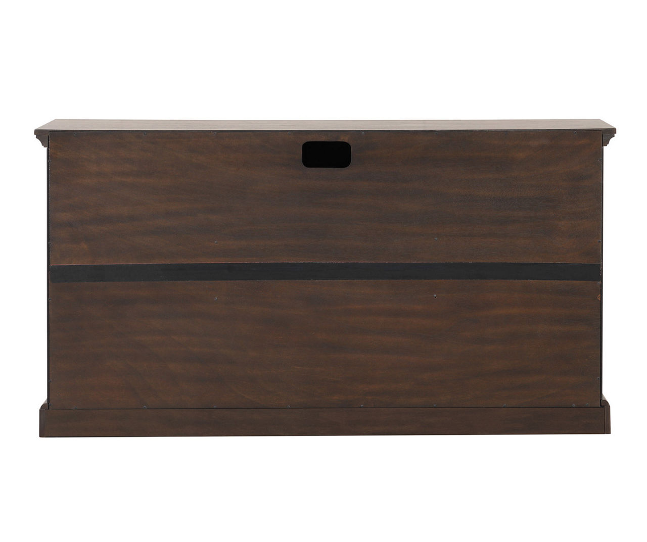 60 Brown Sliding Barn Door TV Stand