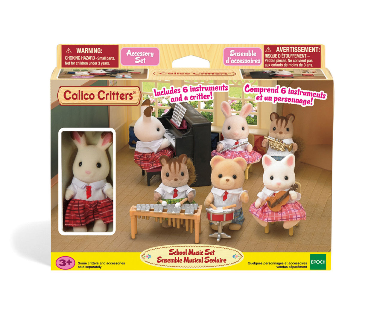Calico Critters School Music Play Set | Big Lots