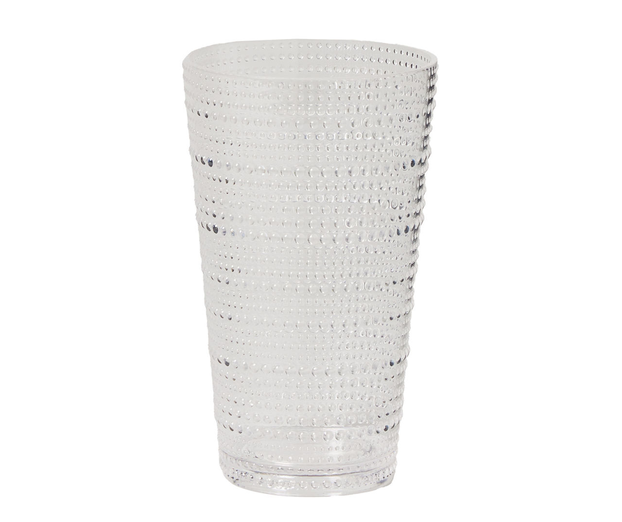 Real Living Clear Hobnail Highball Plastic Glass, 23.5 Oz. | Big Lots