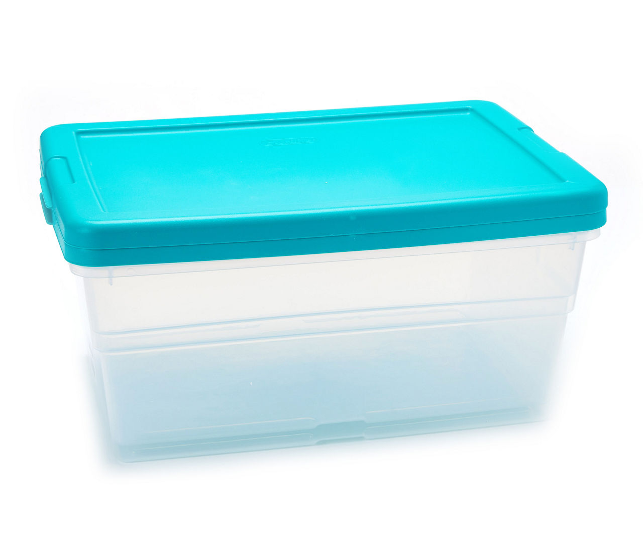 Sterilite 16-Qt. Teal & Clear Storage Boxes, 2-Pack | Big Lots