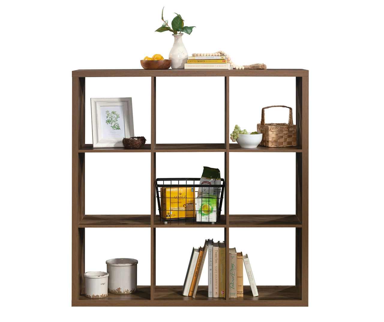Sauder Rural Pine 9-Cube Storage Organizer | Big Lots