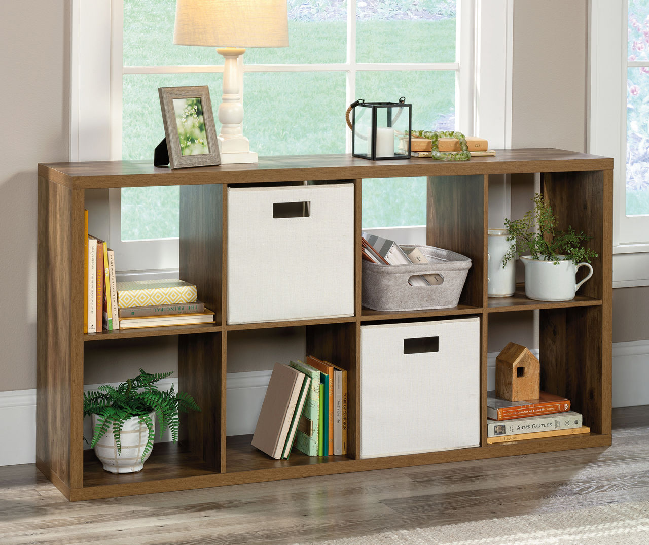 Sauder Rural Pine 8-Cube Storage Organizer | Big Lots