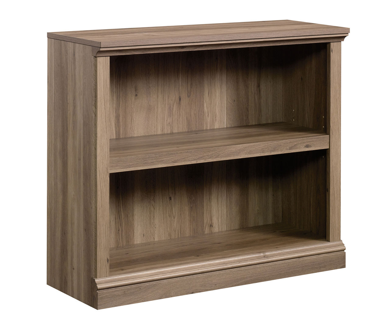 Sauder Salt Oak 2 Shelf Bookcase Big Lots