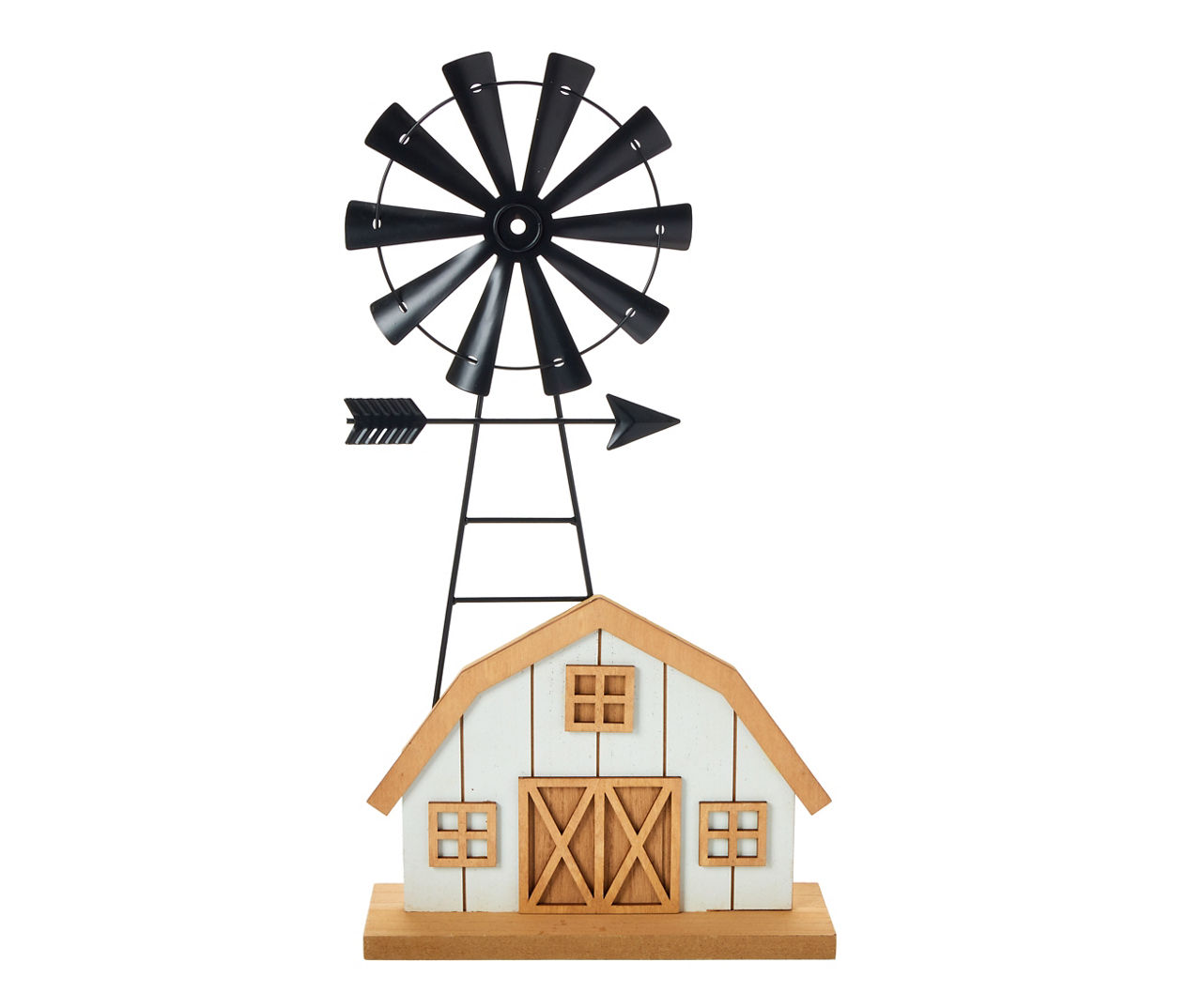 Outdoor Farmhouse Windmill & Barn Tabletop Decor | Big Lots
