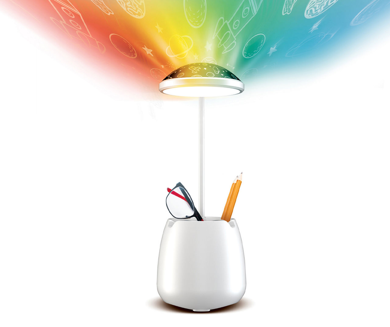 White Galaxy Projector Desk Lamp | Big Lots