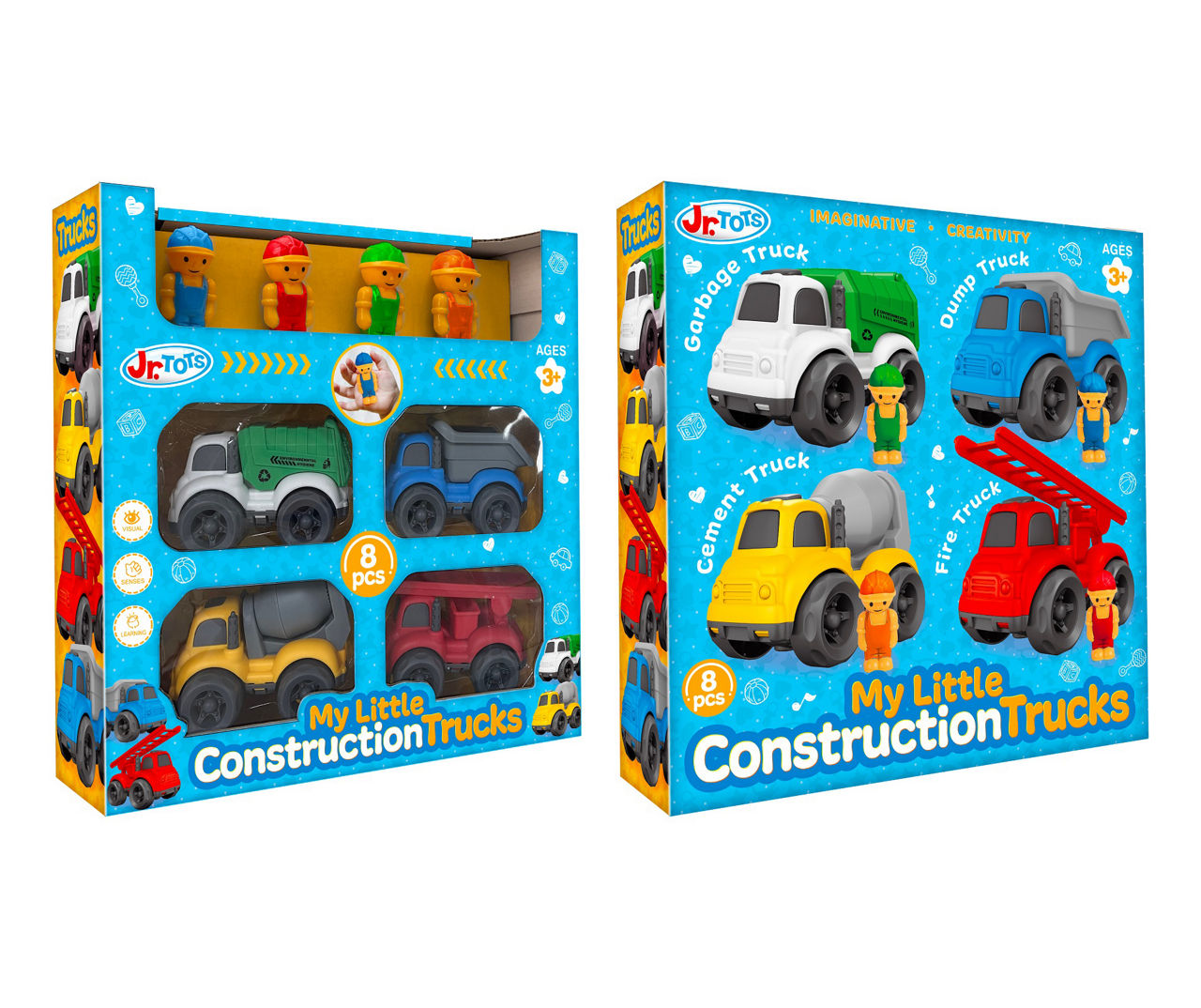 My Little Construction Trucks Play Set | Big Lots