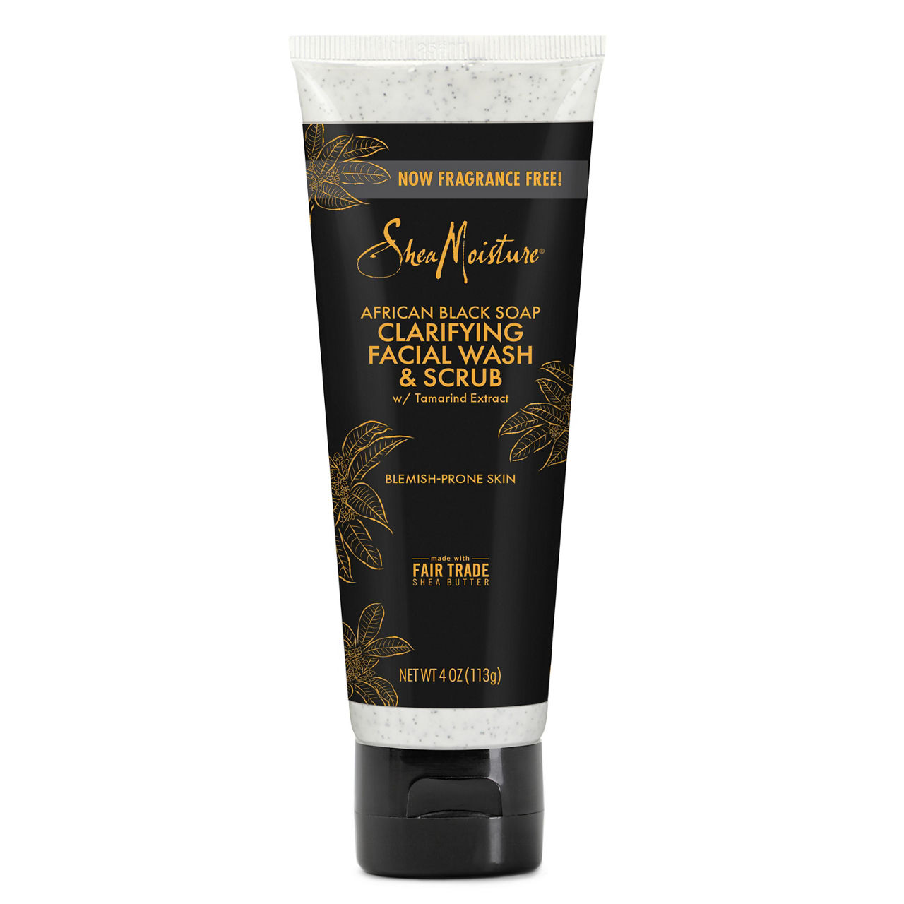 Shea Moisture African Black Soap Facial Wash And Scrub 4 Oz Big Lots