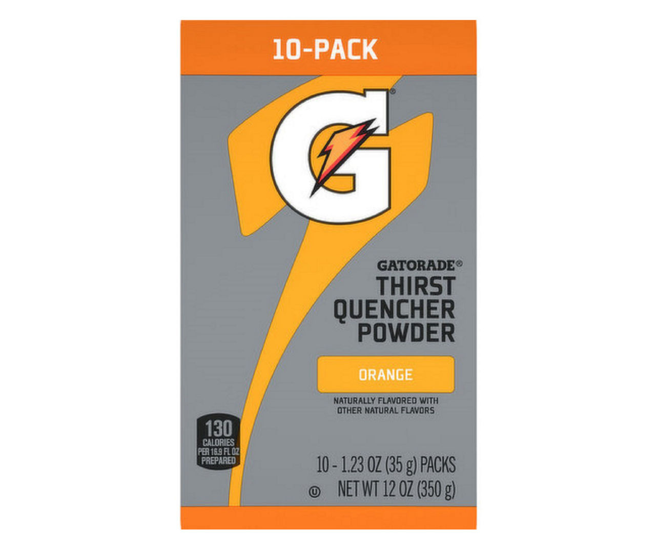 Gatorade Orange Thirst Quencher Powder, 10-Pack | Big Lots