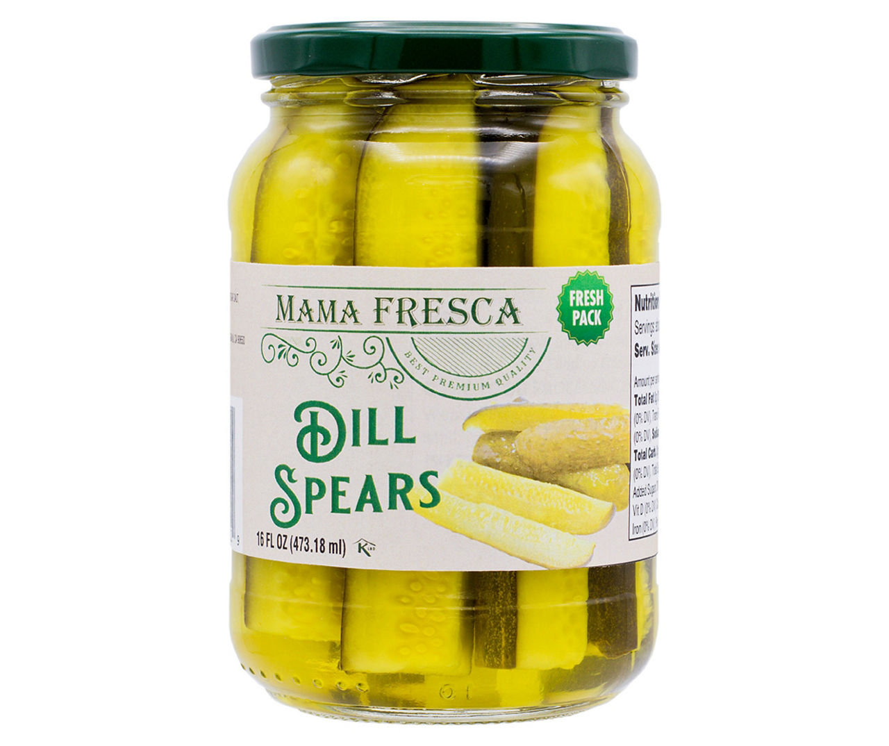 Mama Fresca Mama Fresca Dill Pickle Spears, 16 Oz. | Big Lots