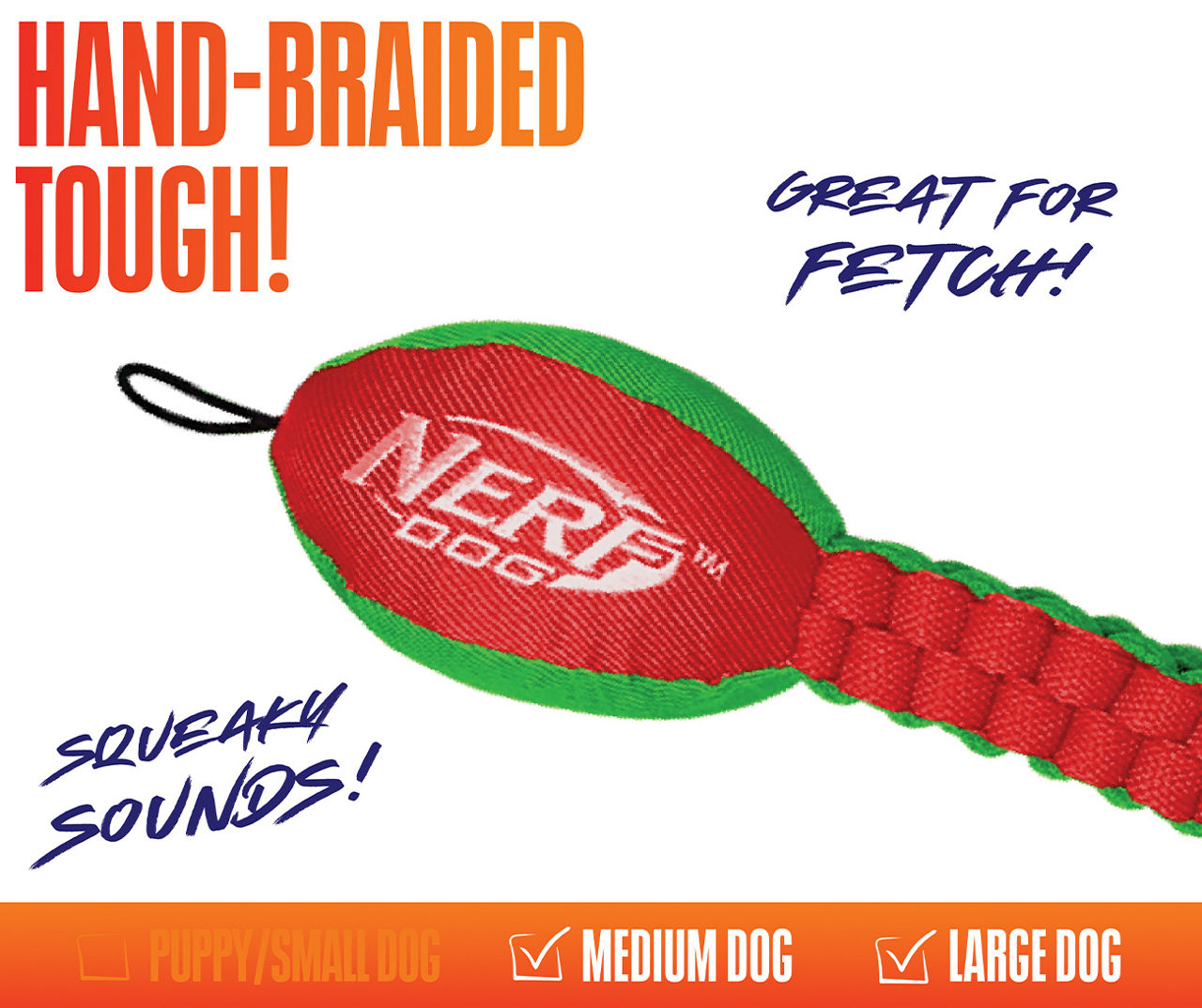 Nerf Vortex Chain Tug Dog Toy | Big Lots