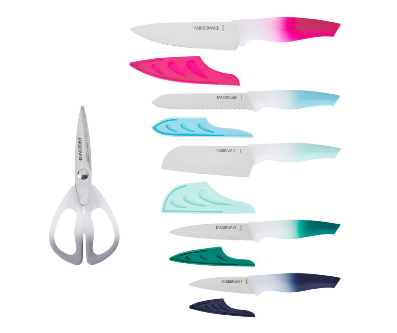 Farberware Ombre 6-Piece Cutlery Set | Big Lots