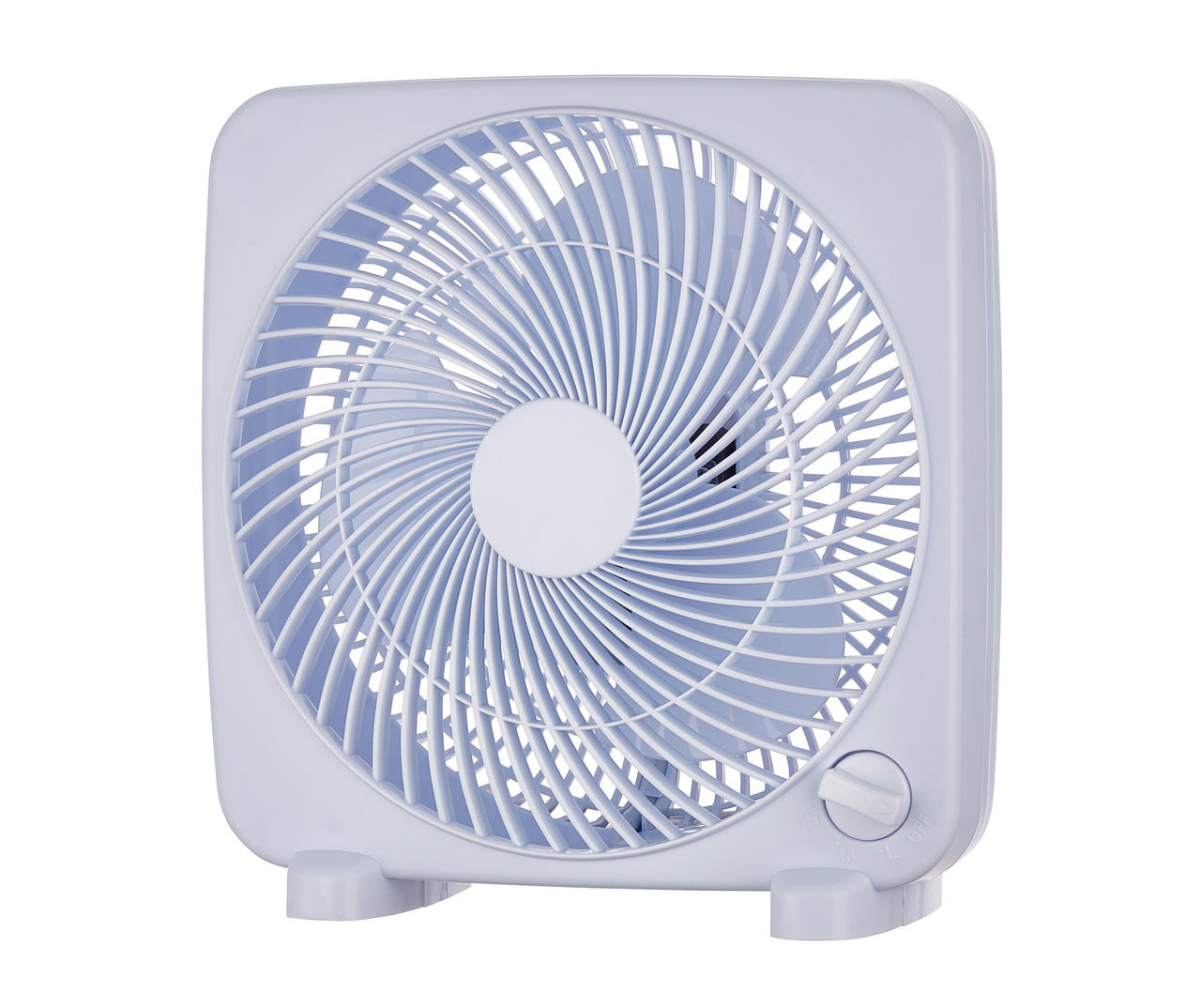 Climate Keeper White 9" 3-Speed Portable Box Fan | Big Lots