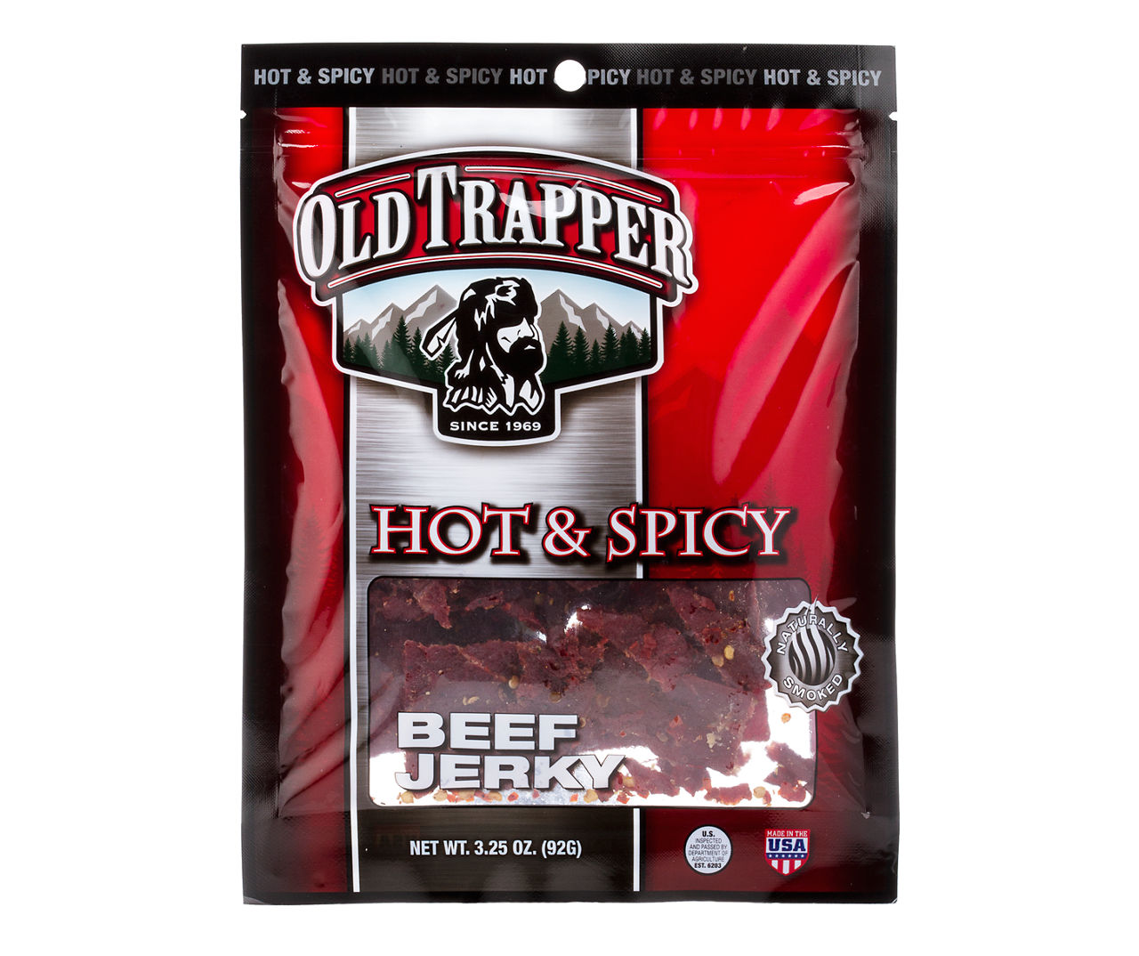 Old Trapper Hot & Spicy Beef Jerky, 3.25 Oz. | Big Lots