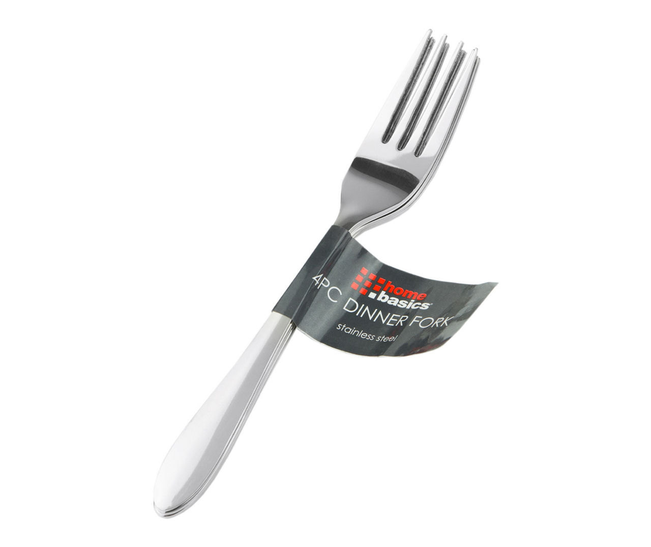 Home Basics Stainless Steel Dinner Forks, 4-Pack | Big Lots