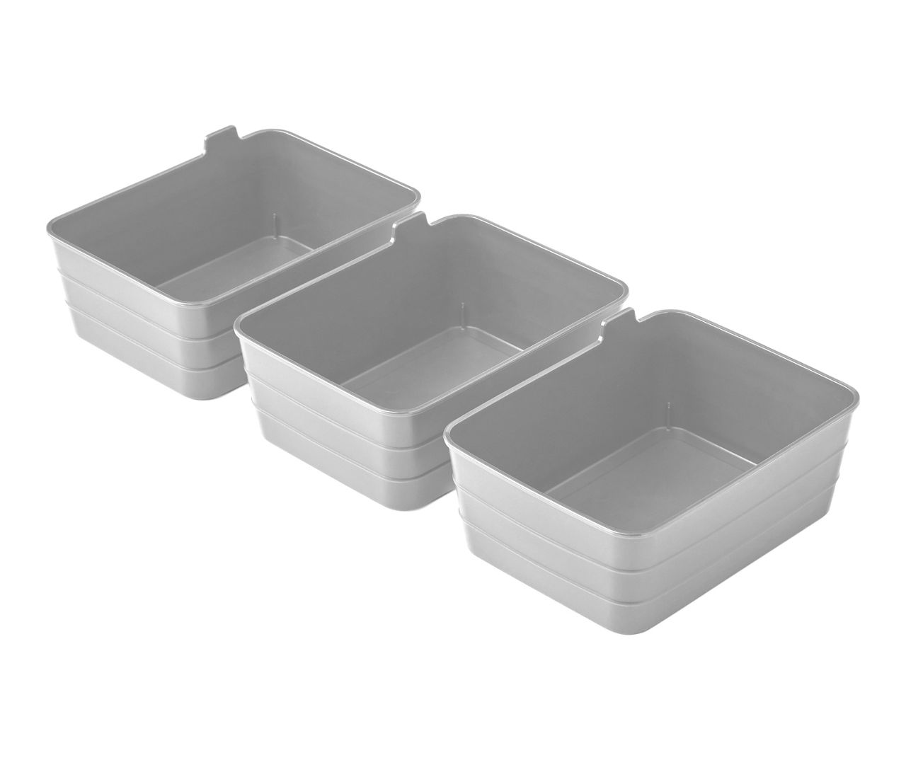 Mini Flex Storage Bins, 3-Pack | Big Lots