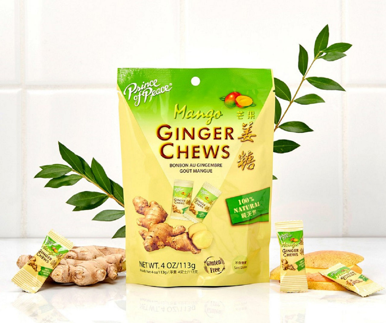 Prince of Peace Mango Ginger Chews, 4 Oz. | Big Lots