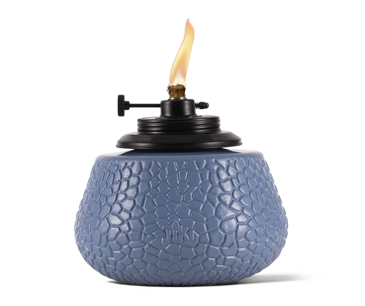 Tiki 6" Adjustable Flame Stone Glass Tabletop Torch | Big Lots