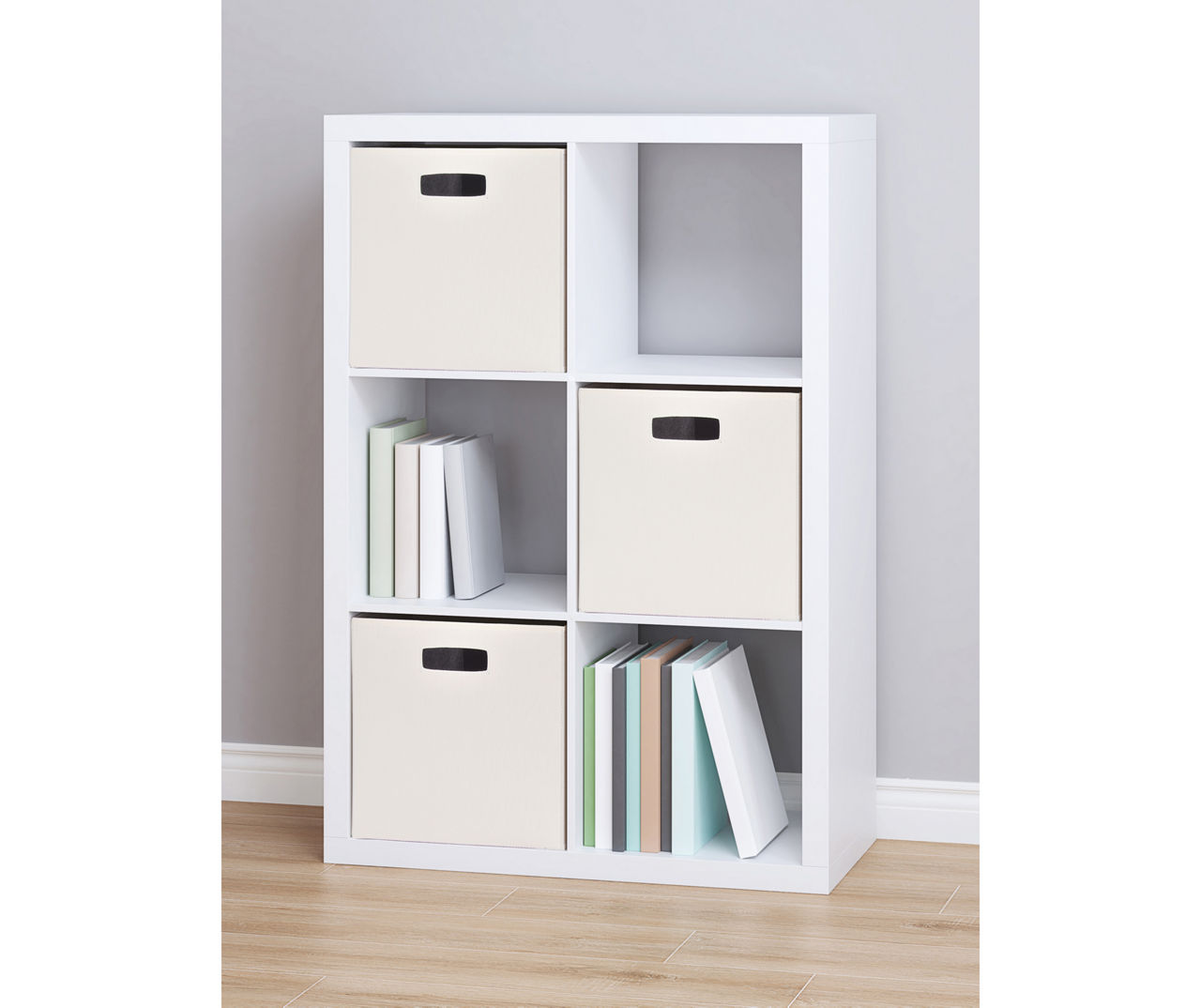 Real Living White 6-Cube Storage Organizer | Big Lots