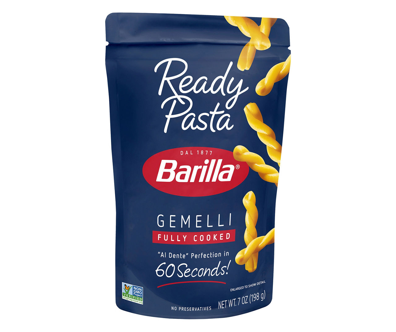 Barilla Ready Pasta Fully Cooked Gemelli, 7 Oz. | Big Lots