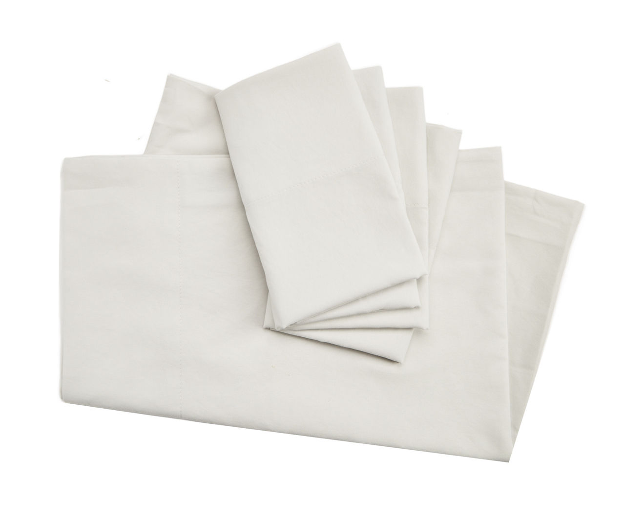 Whisper by Therapedic Light Gray Queen 6-Piece Sheet Set | Big Lots