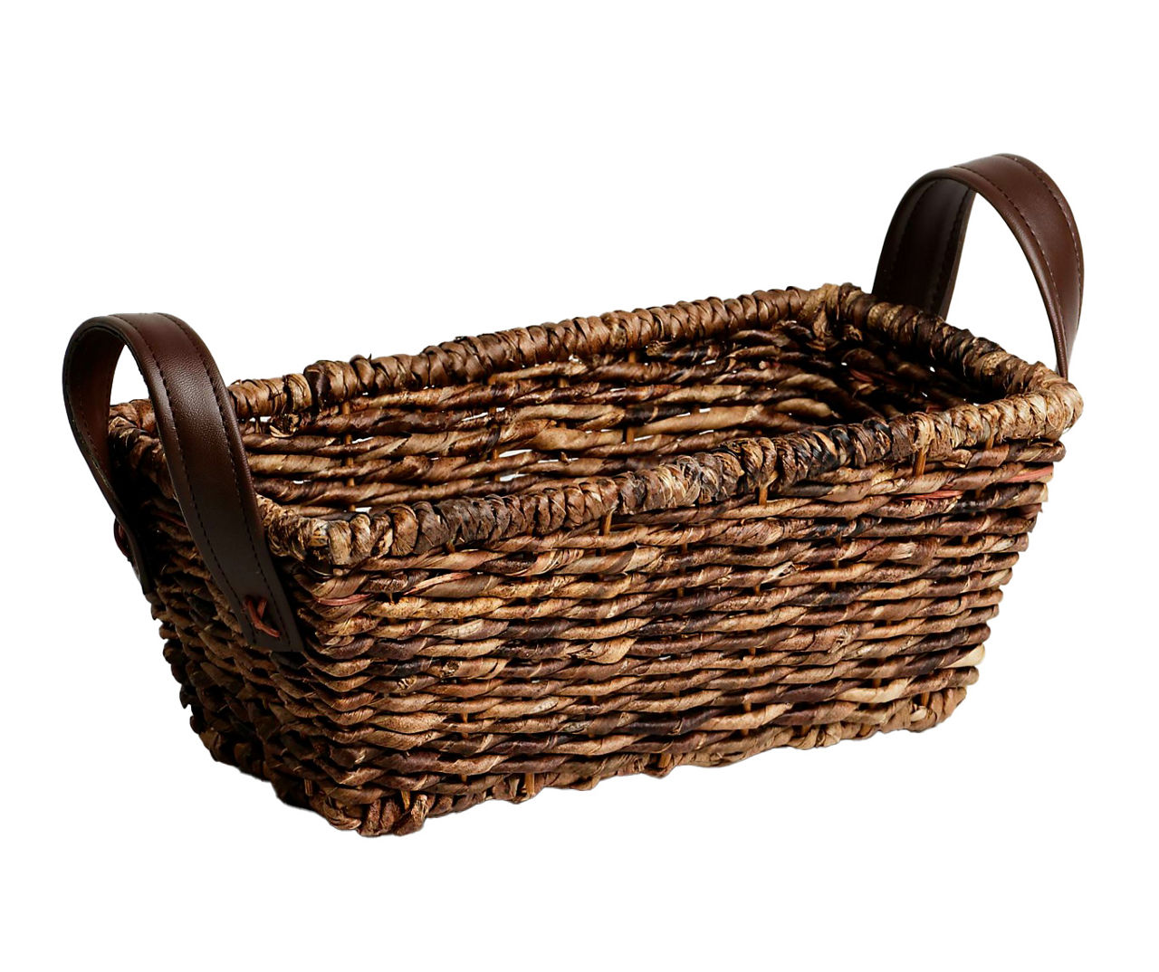Brown Bac Bac Woven Tapered Small Storage Basket | Big Lots