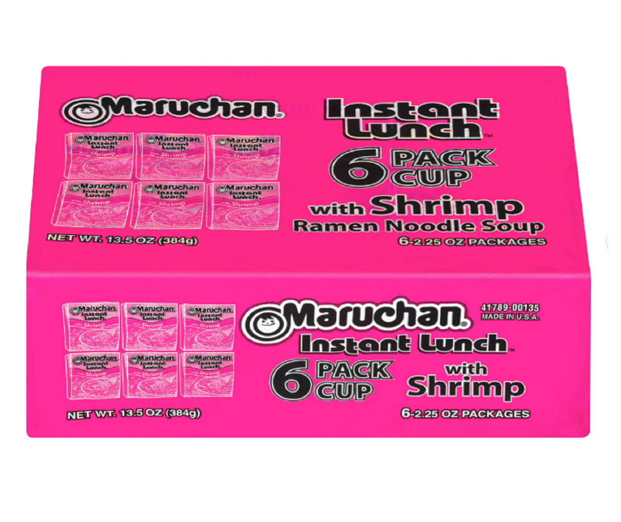 Maruchan Shrimp Flavor 2.25-Oz. Instant Lunch Noodle Cups, 6-Pack | Big ...