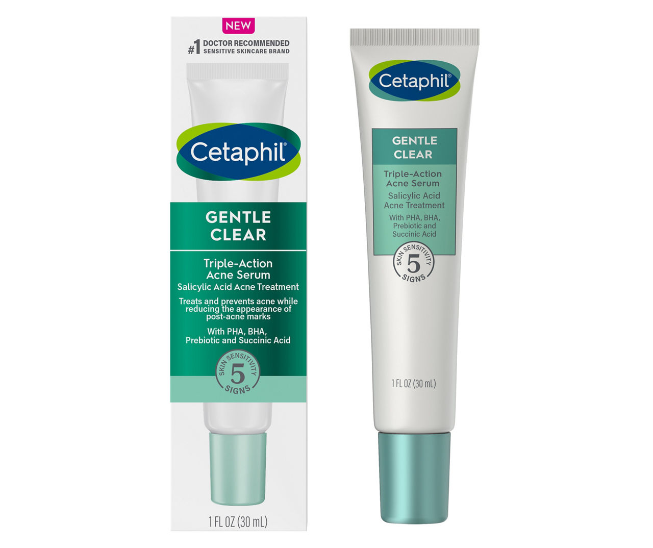 Cetaphil Gentle Clear Triple-Action Acne Serum, 1 Oz. | Big Lots