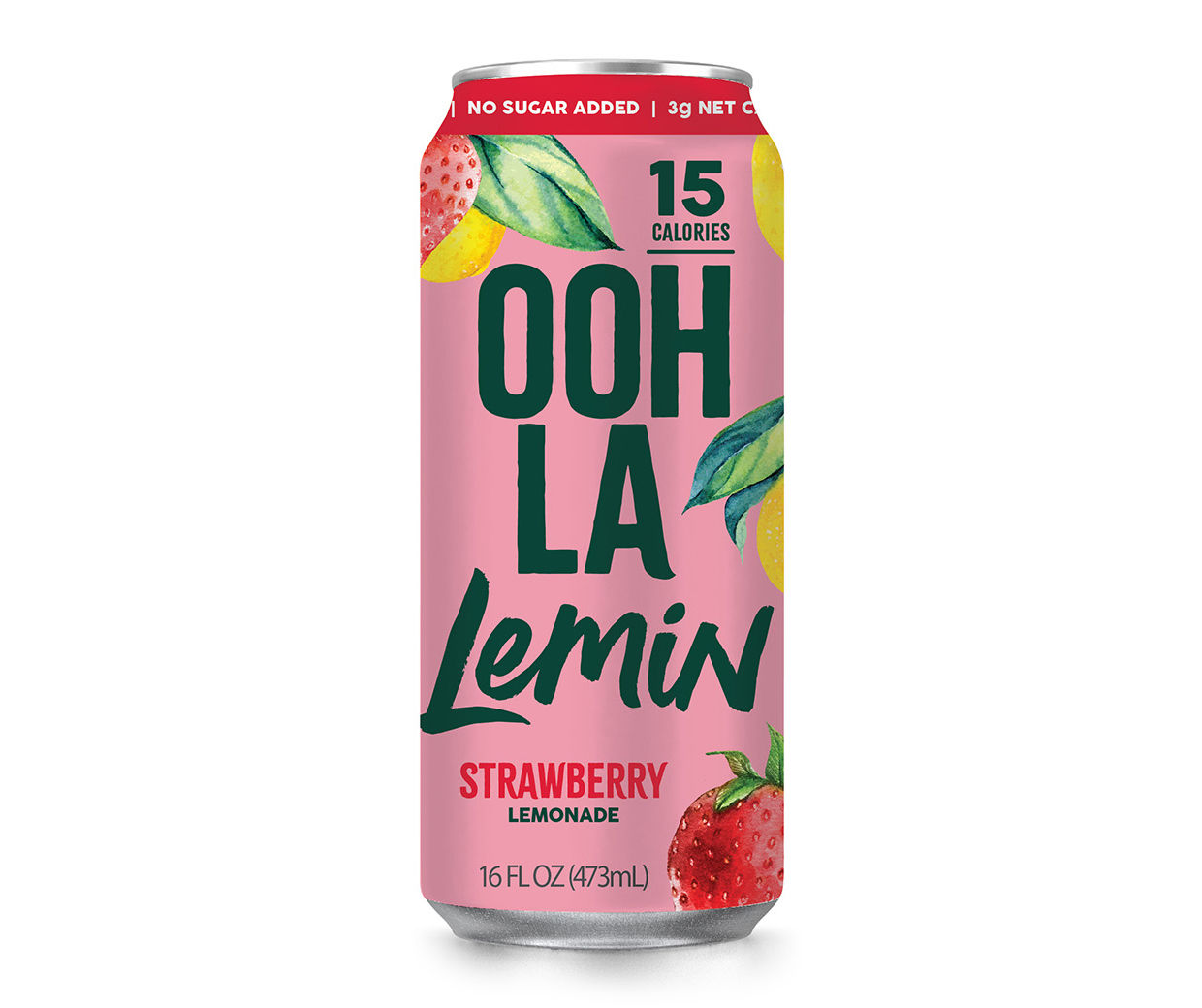 Ooh La Lemin Strawberry Lemonade, 16 Oz. | Big Lots