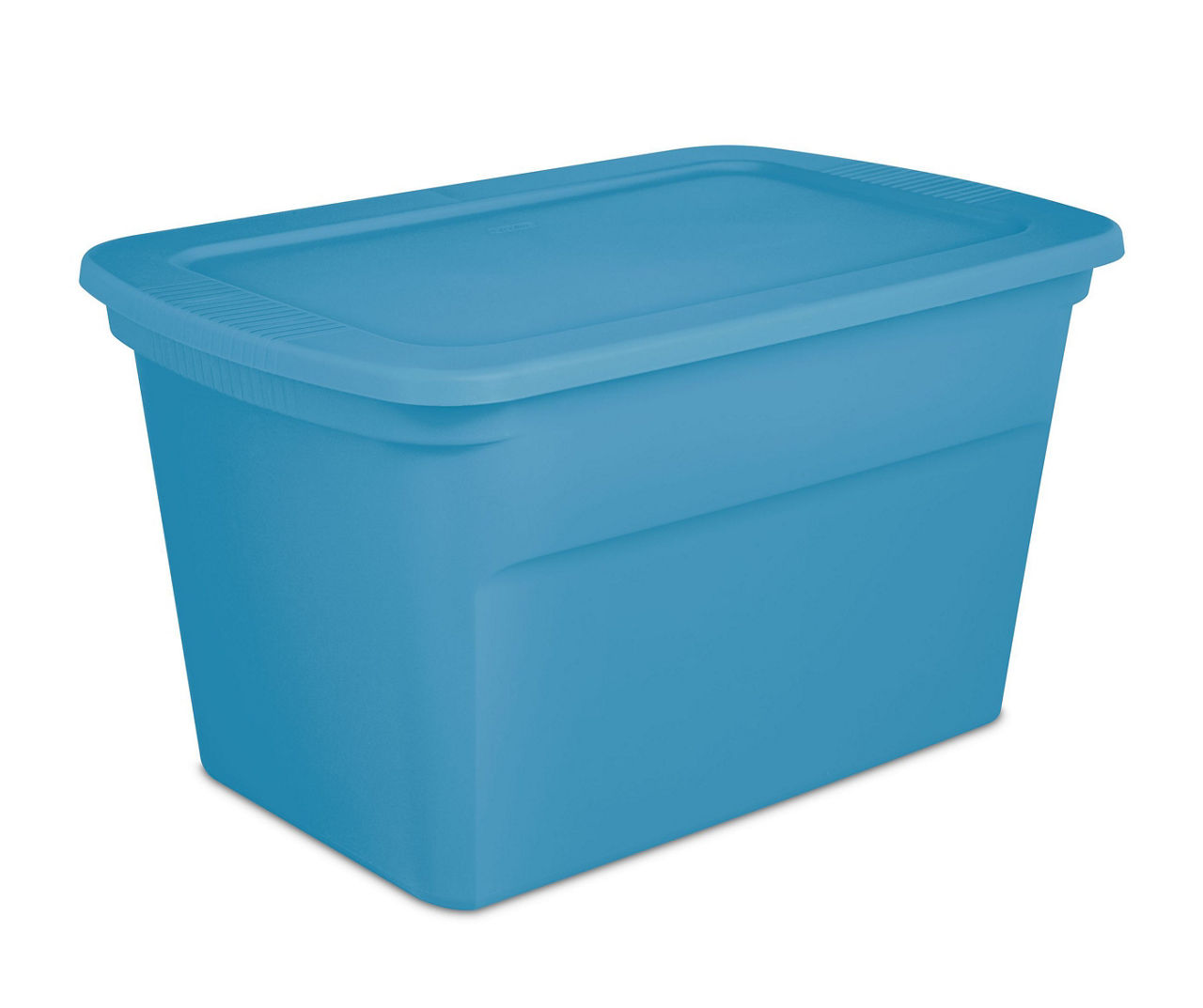 Sterilite 30-Gal. Metro Blue Storage Tote With Lid | Big Lots
