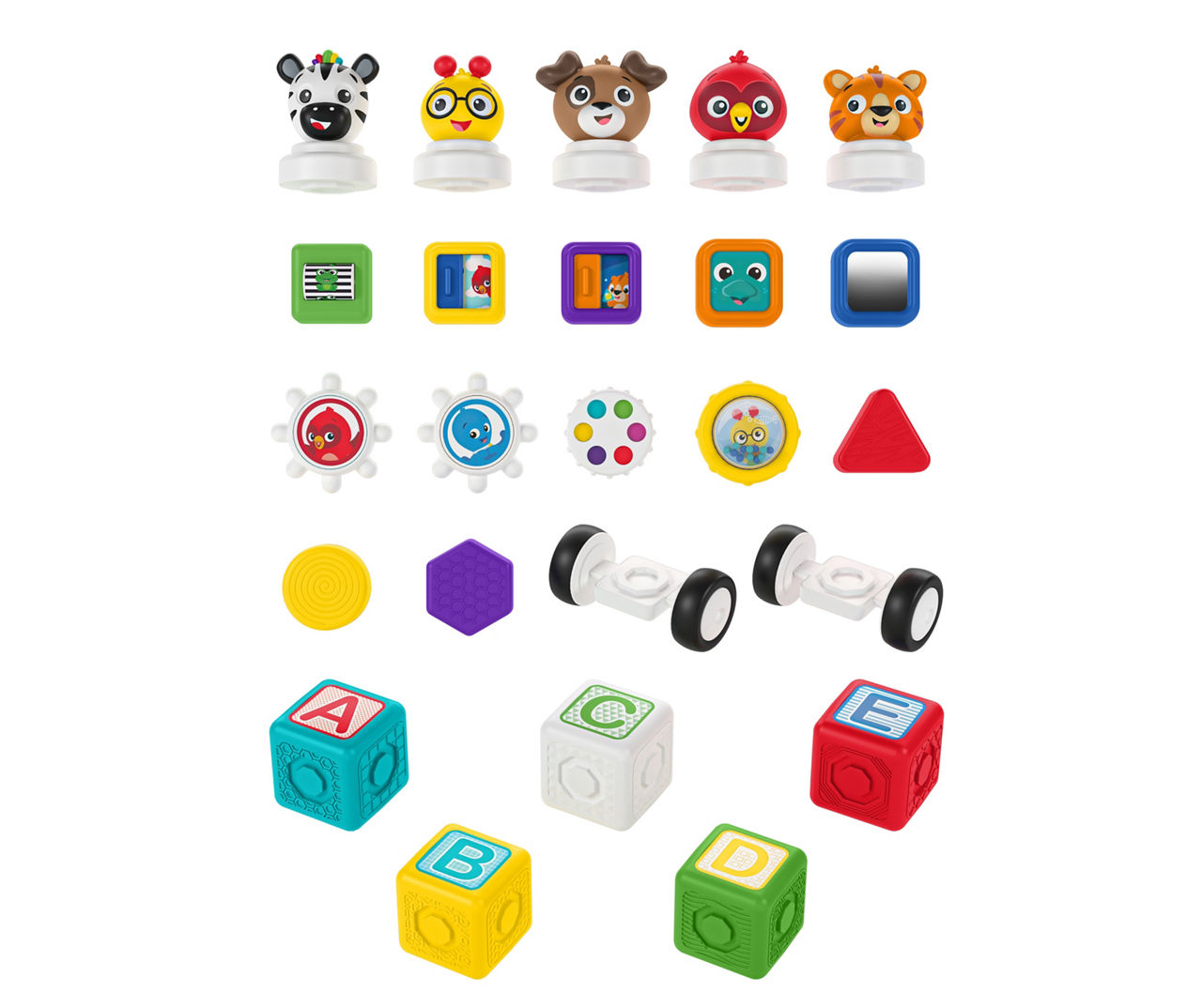 Baby Einstein Connectables 24-Piece Connect & Create Magnetic Activity ...