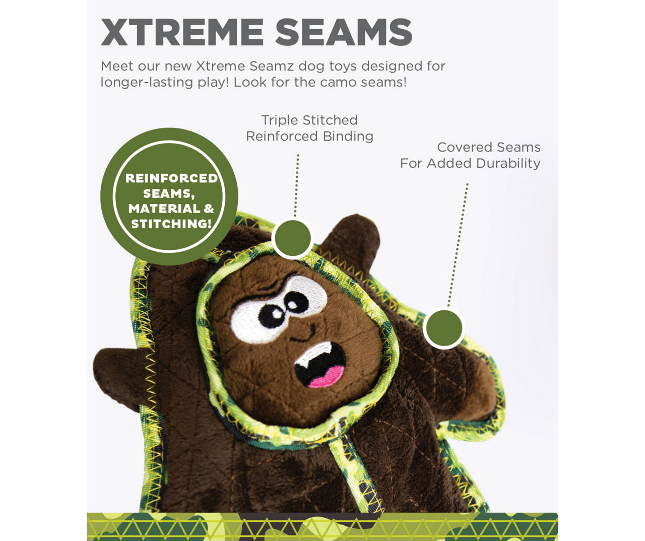 Outward Hound Xtreme Seamz Gorilla Dog Toy | Big Lots