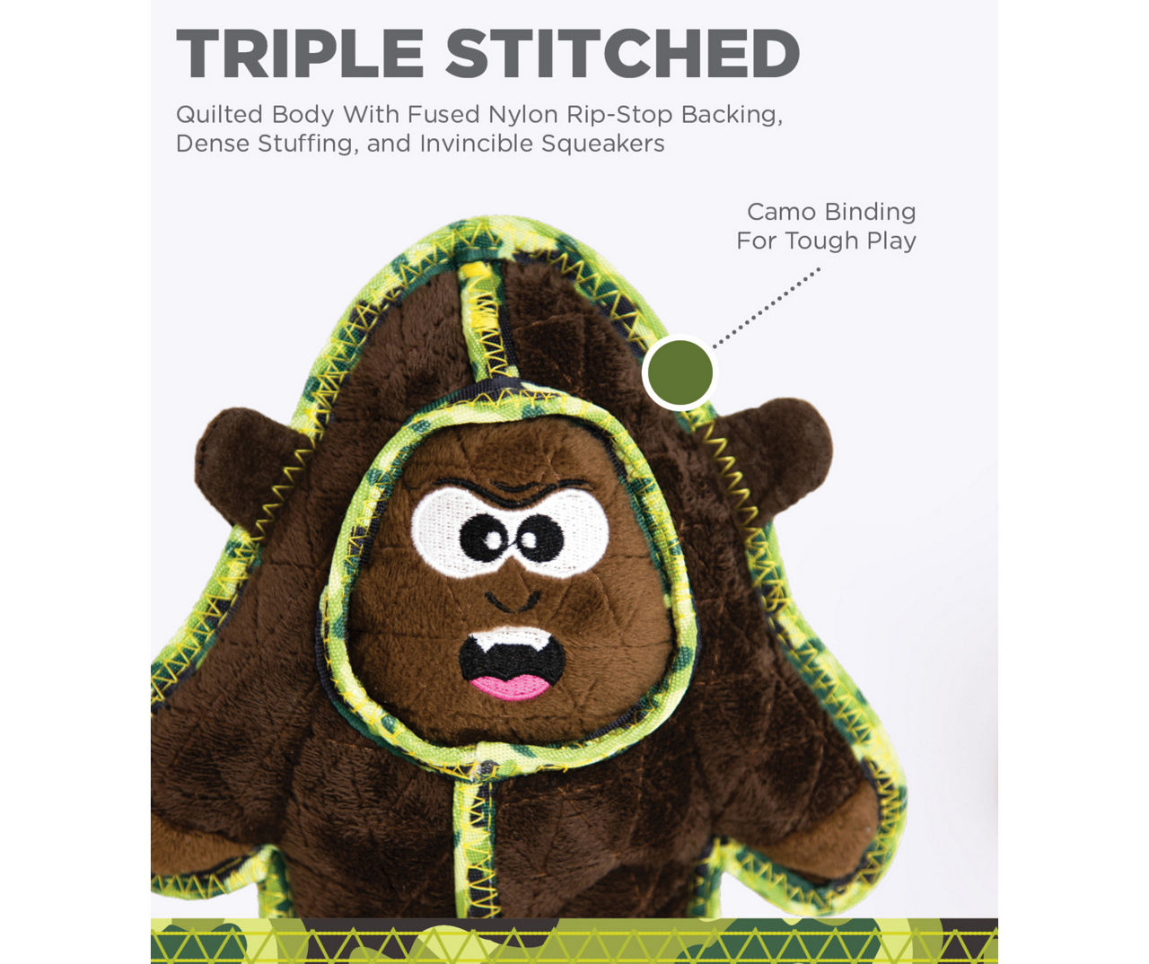 Outward Hound Xtreme Seamz Gorilla Dog Toy | Big Lots