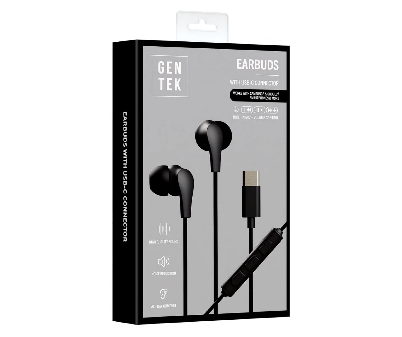Airbuds Gen Tek USB-C Wired Earbuds | Big Lots