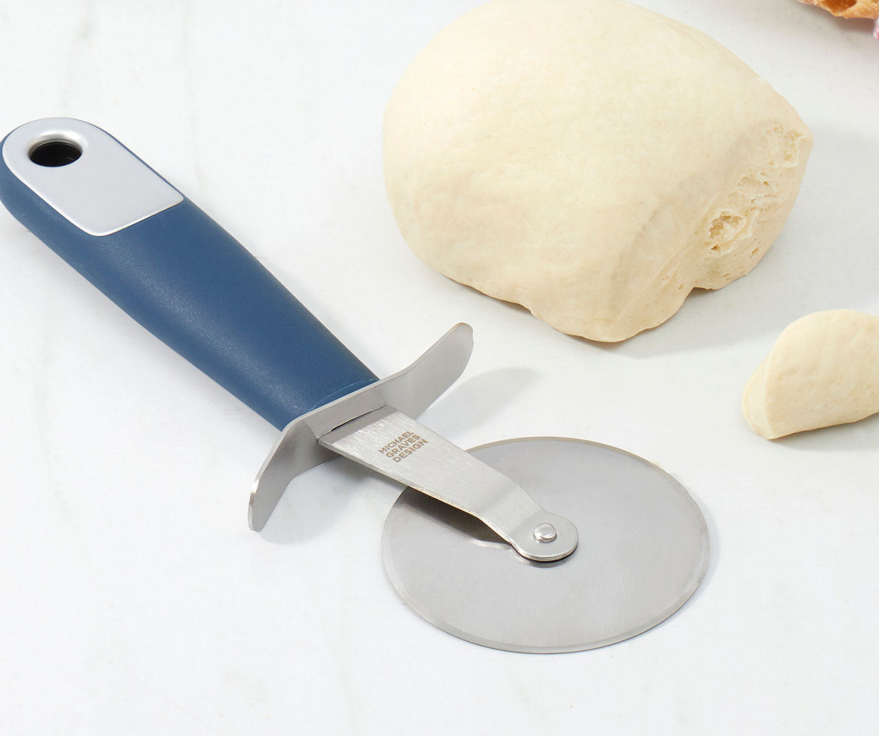 Michael Graves Indigo Comfortable Grip Stainless Steel Rotary Pizza ...