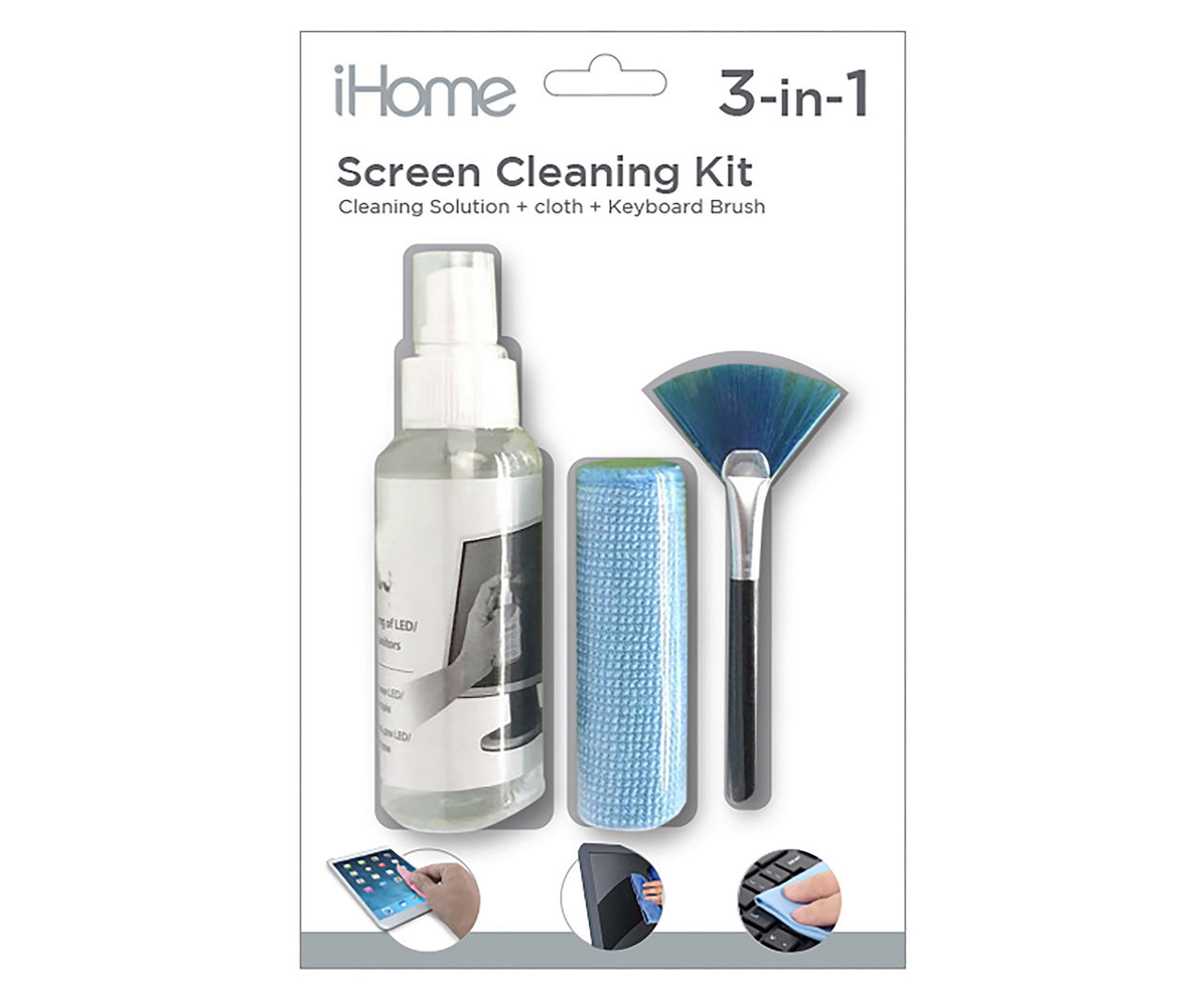 iHome 3-in-1 Screen Cleaning Kit | Big Lots