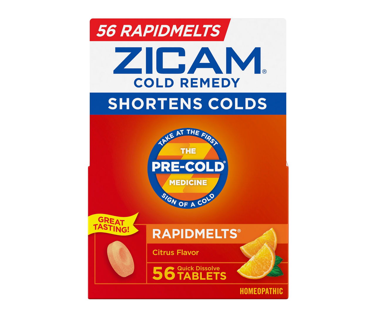 Zicam Cold Remedy RapidMelts, 56-Count | Big Lots