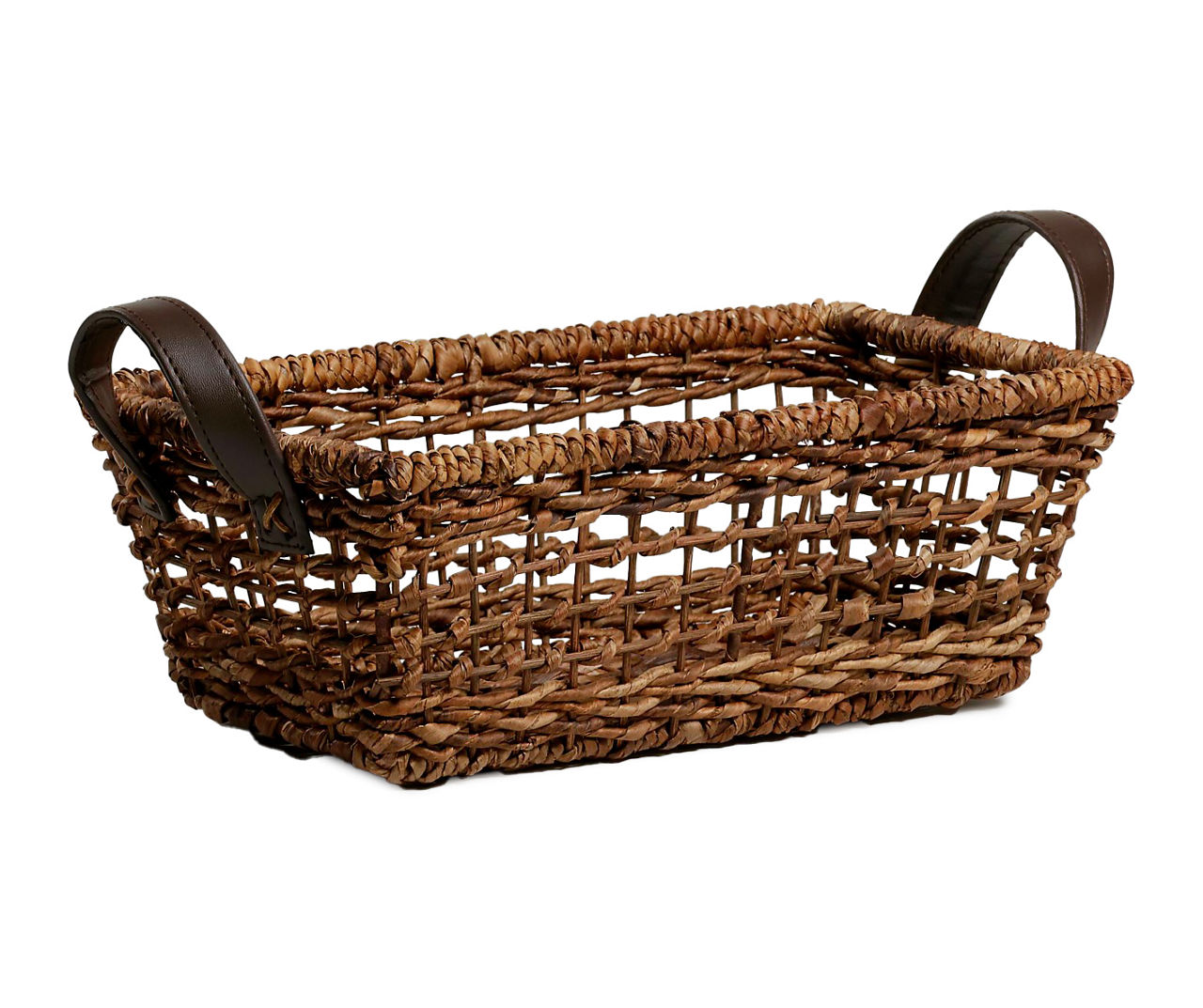 Brown Bac Bac Tapered Open Weave Medium Tray | Big Lots