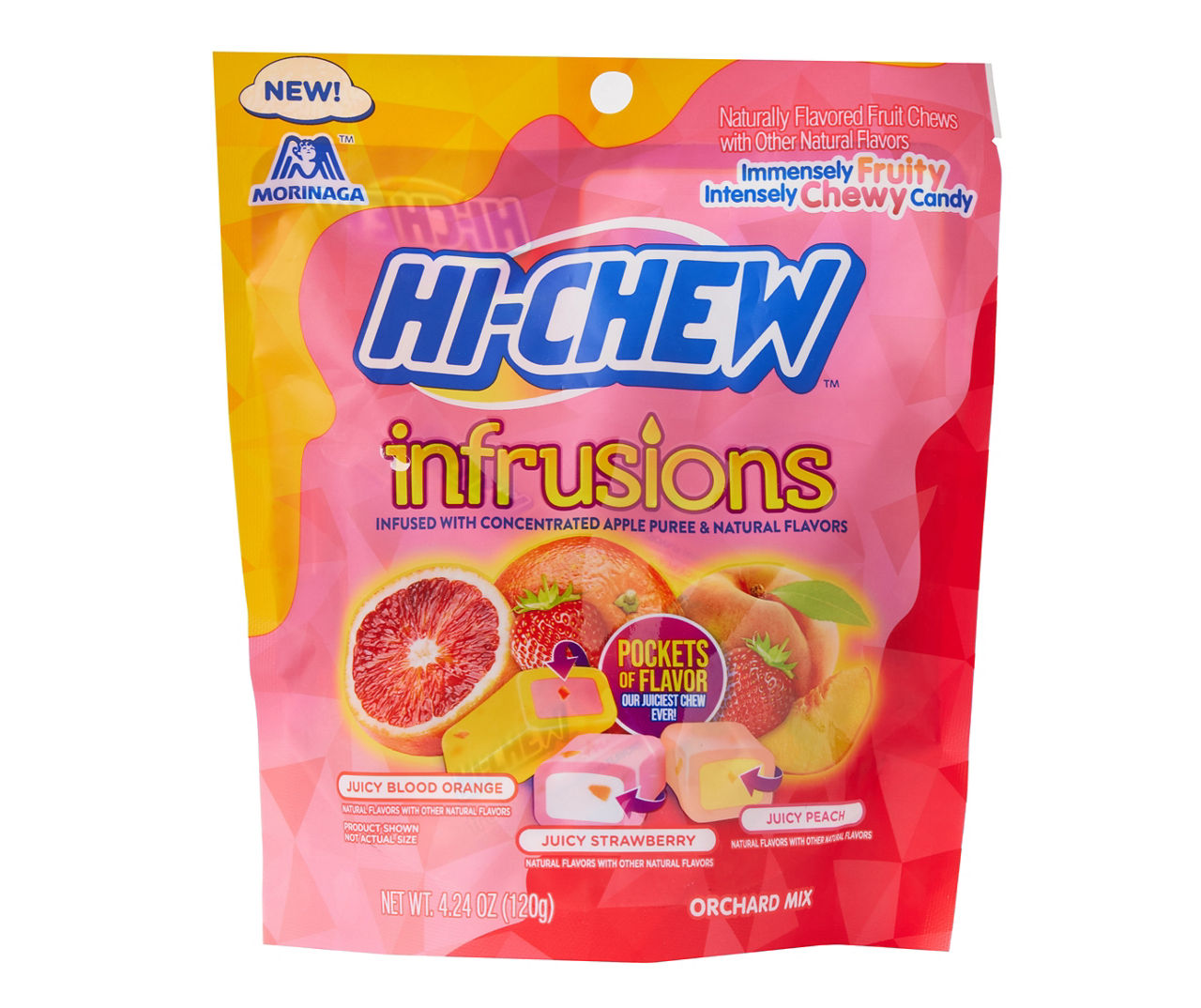 Hi Chew Infrusions Orchard Mix Chewy Candy, 4.24 Oz. | Big Lots