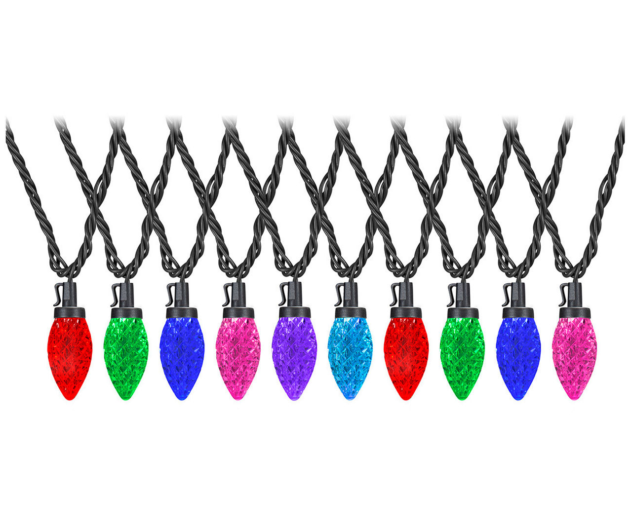 Lightshow ColorMotion Multi-Color LED C9 Light Set, 24-Lights | Big Lots