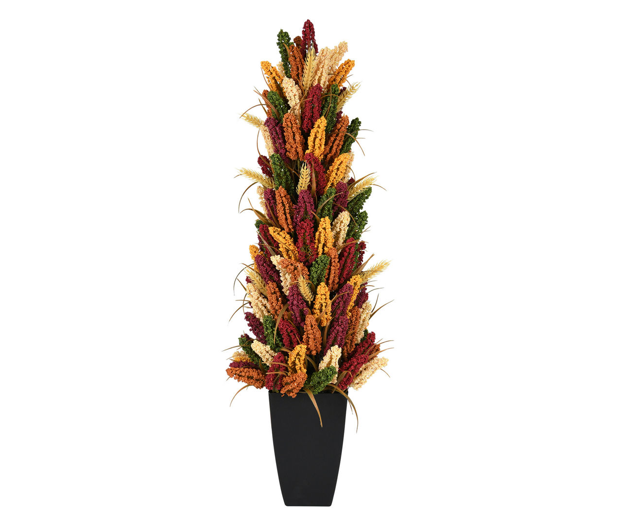 36" Heather Flower & Straw Tree | Big Lots