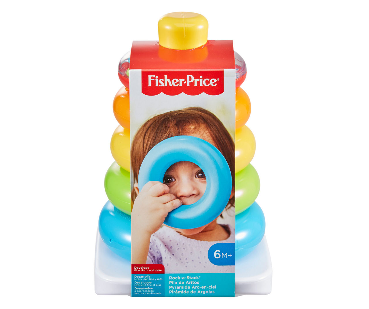 Fisher-Price Multi-Color Rock-a-Stack Toy | Big Lots