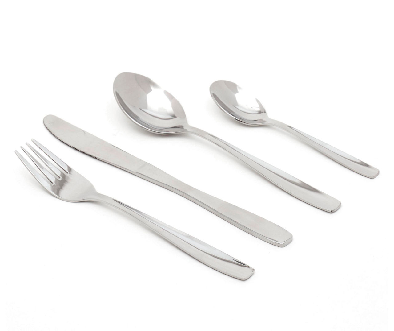 Home Basics Delight Stainless Steel 16-Pc. Flatware Set | Big Lots