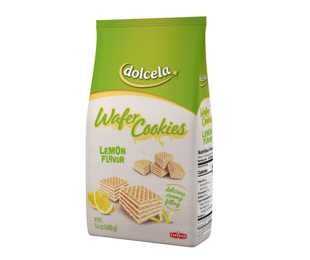 Dolcela Dolcela Lemon Wafer Cookies, 14 Oz. | Big Lots