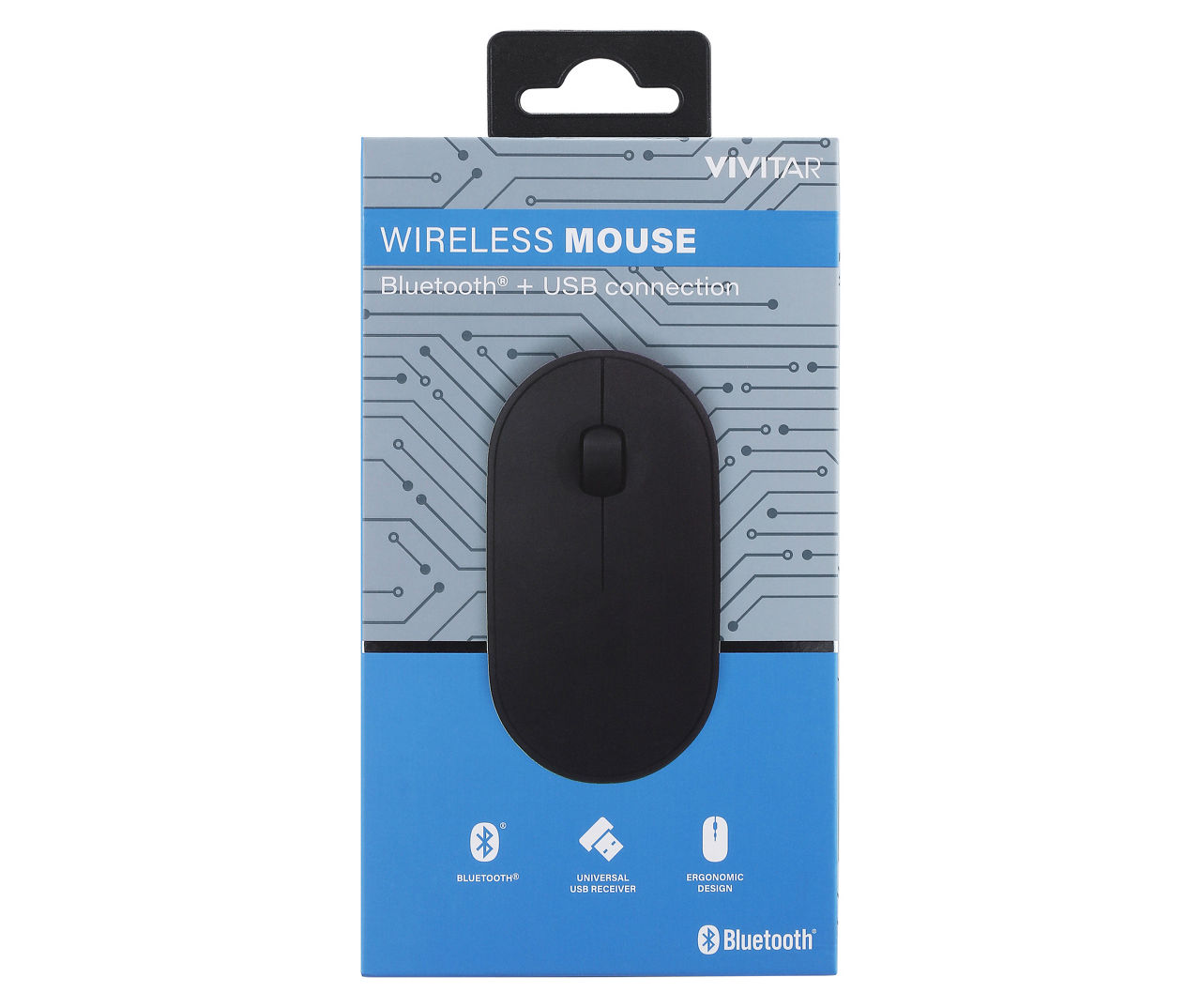 Vivitar Black Bluetooth & USB Wireless Mouse | Big Lots