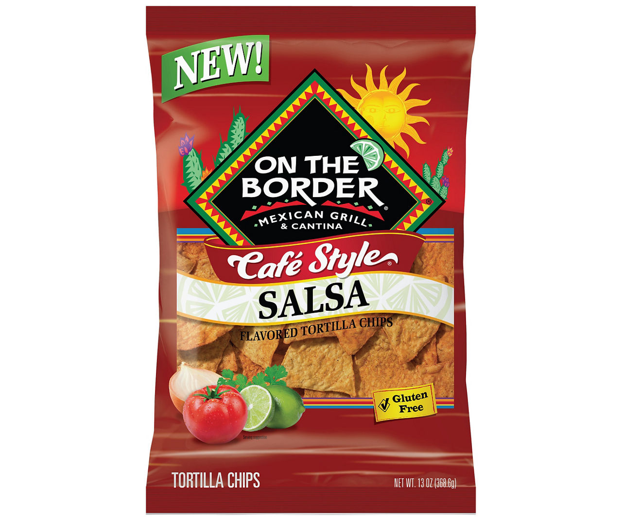 On The Border Cafe Style Salsa Tortilla Chips, 13 Oz. | Big Lots